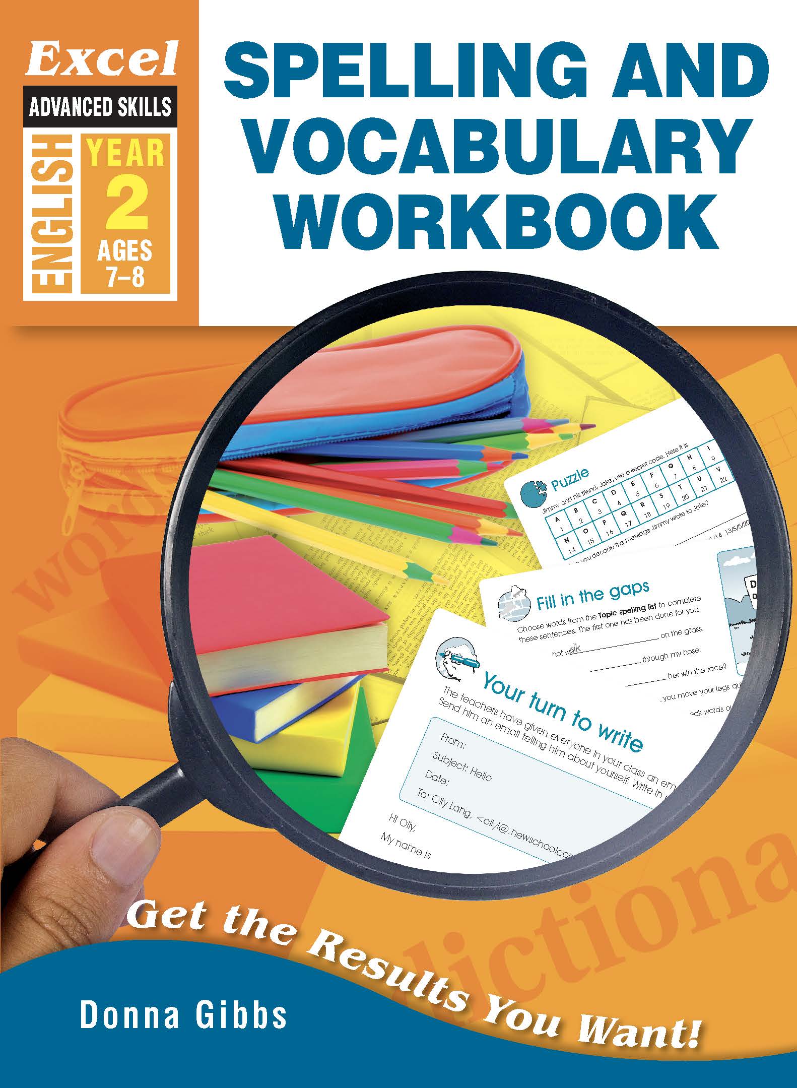 Excel Advanced Skills - Spelling and Vocabulary Workbook Year 2