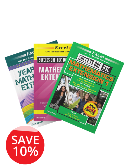 Excel HSC Year 12 Maths Extension 1 Book Pack