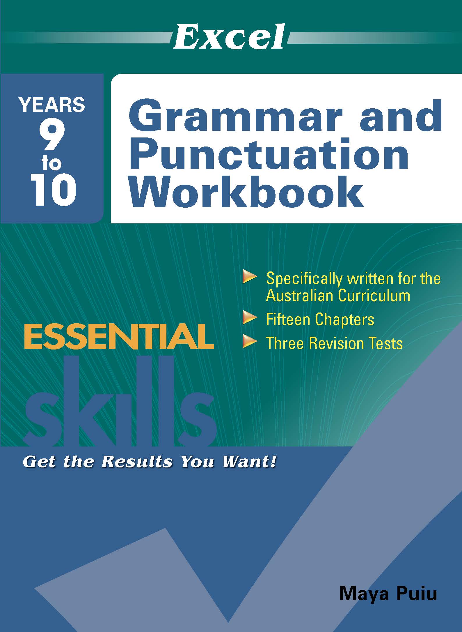 Excel Essential Skills - Grammar & Punctuation Workbook Years 9-10