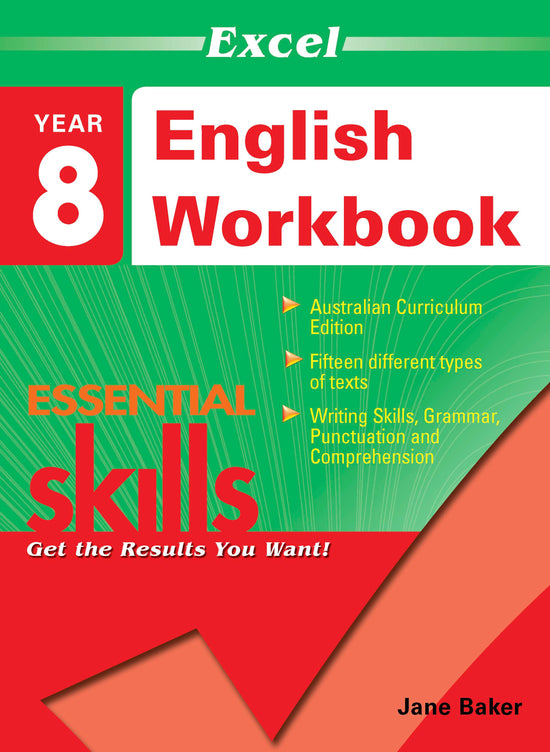 Excel Essential Skills - English Workbook Year 8