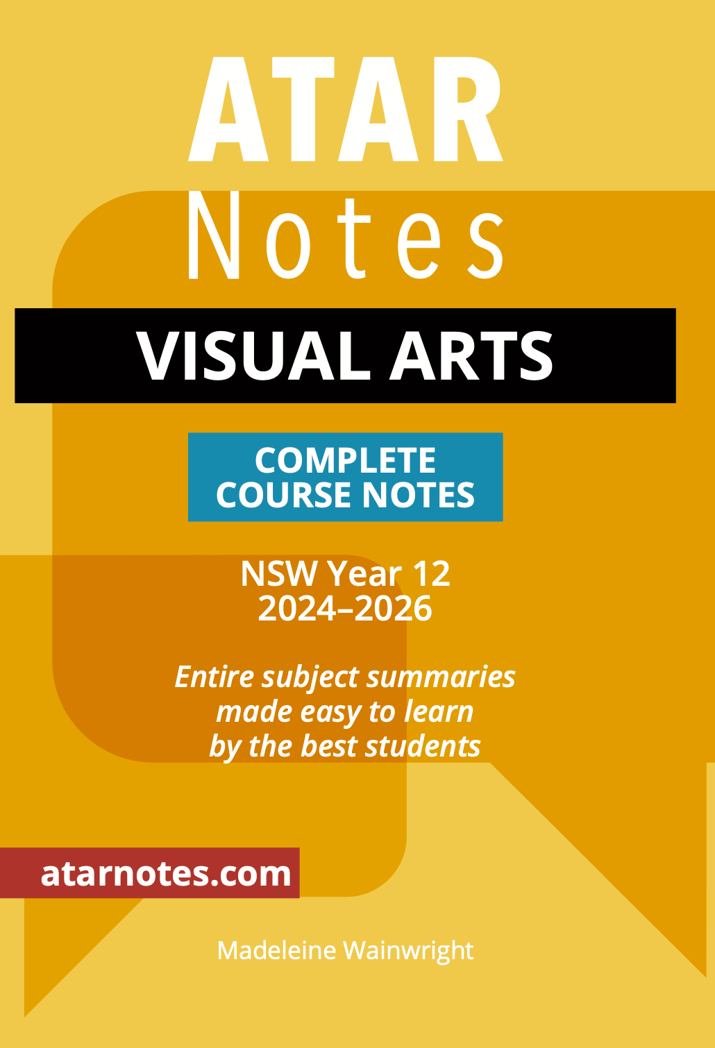 ATAR Notes HSC Year 12 Visual Arts Complete Course Notes (2024-2026 ...