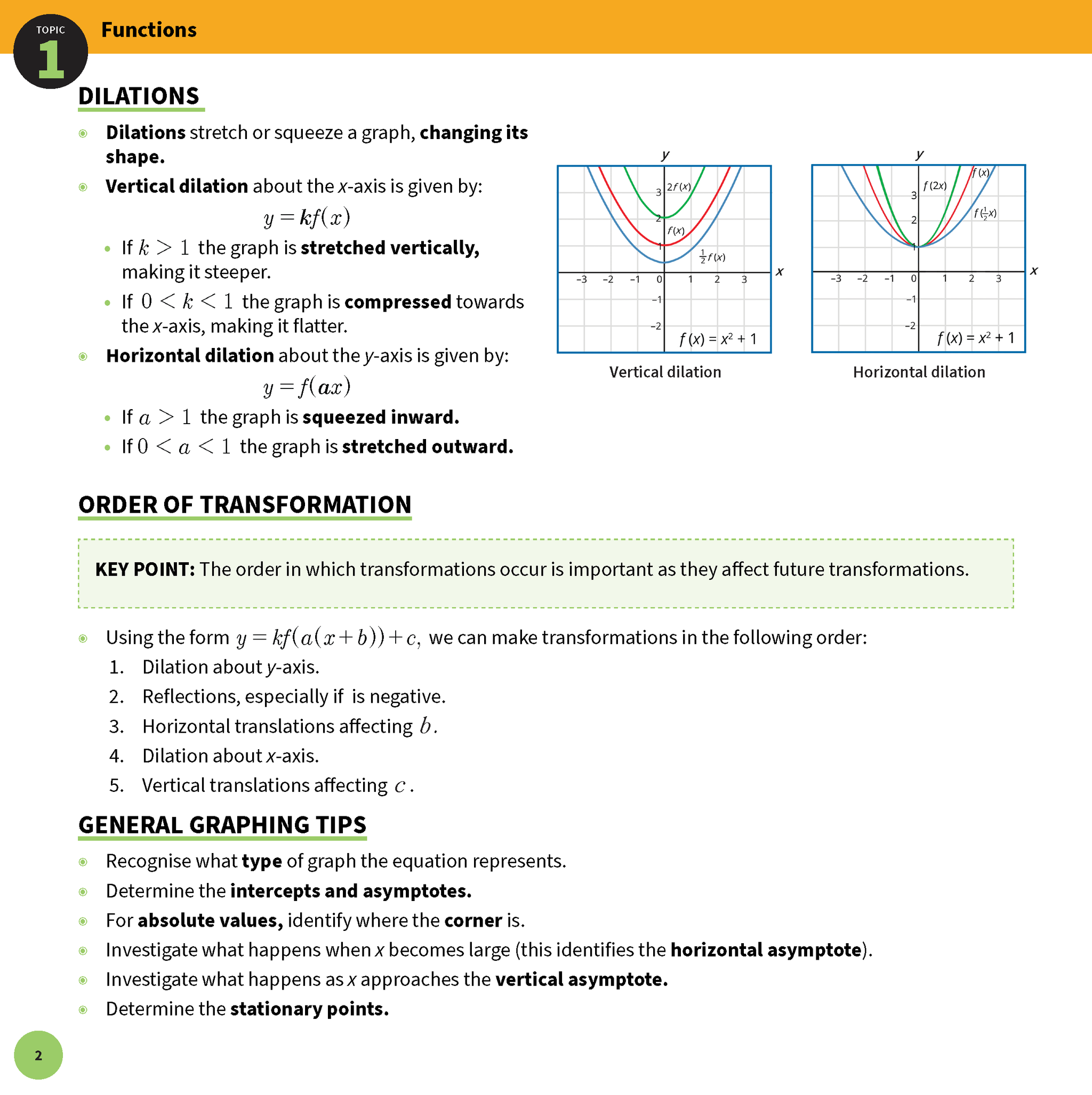 ATAR Notes HSC Year 12 Mathematics Advanced Summary Sheets (2025-2026 ...